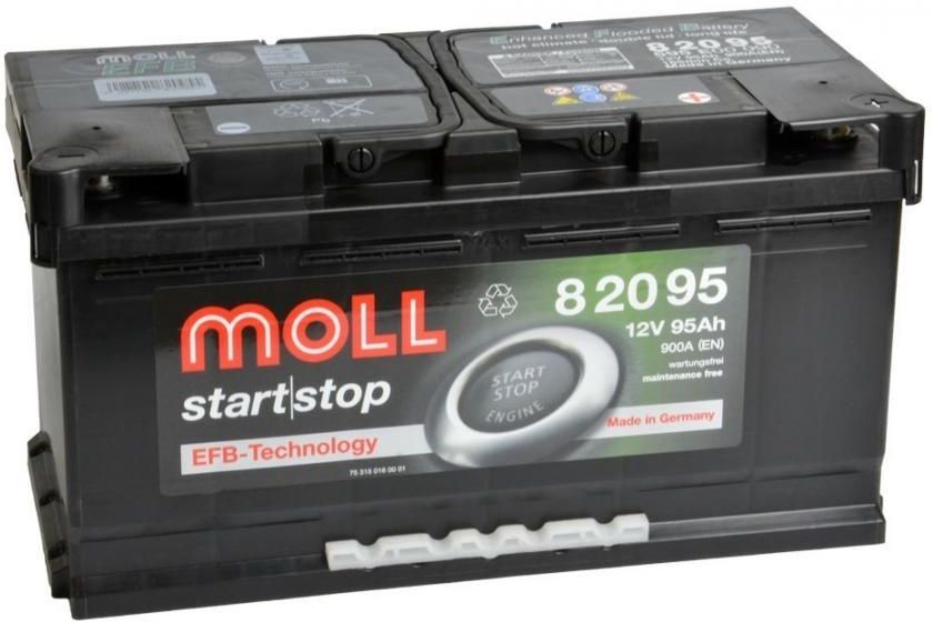 Moll Akumulator 95Ah 900A Efb Me82095 - Opinie i ceny na Ceneo.pl