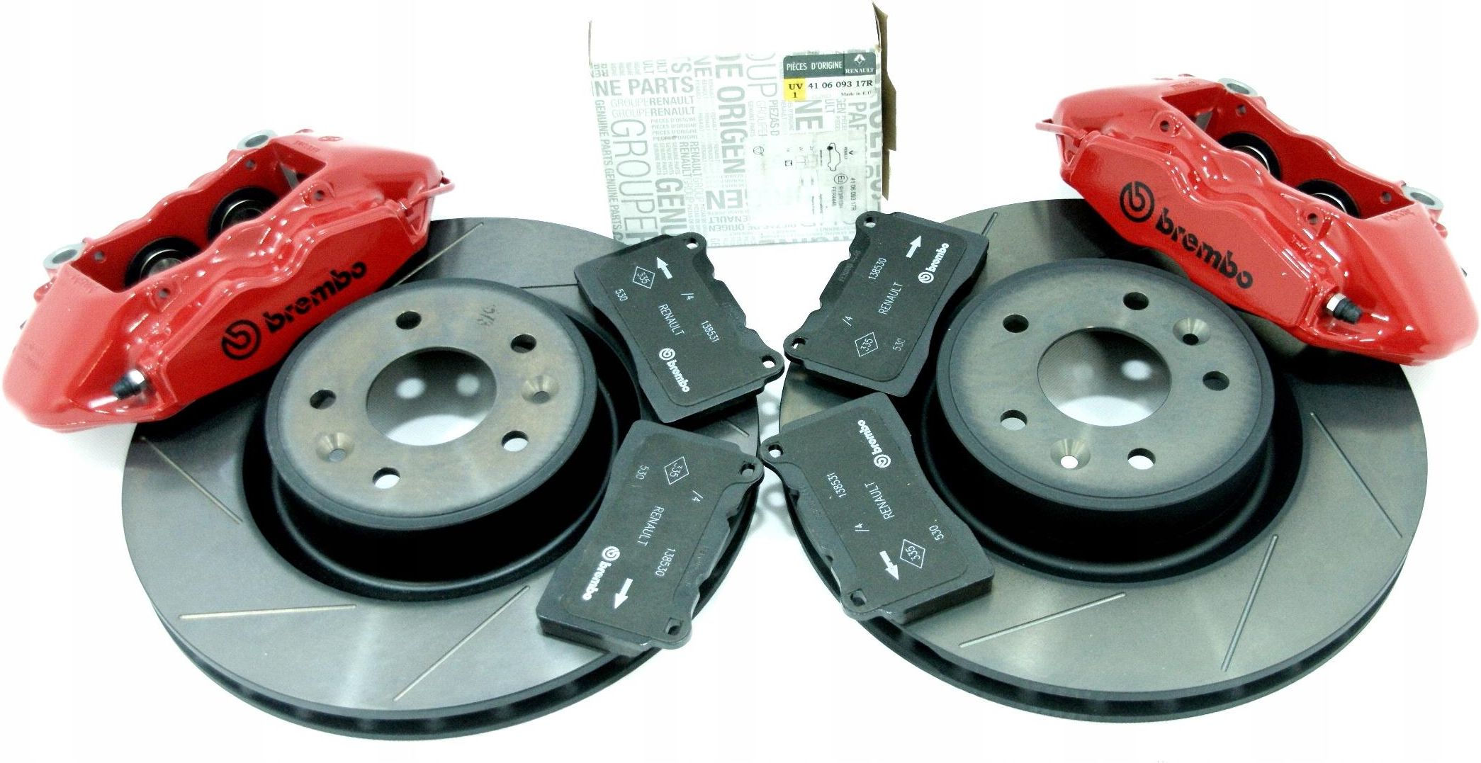 Renault Oe Tarcze Klocki Megane Iii Rs Sport Zacisk Oryg 402060019R ...