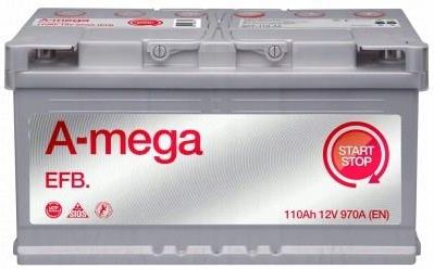 Megatex Akumulator Amega Efb Start Stop 12V 110Ah 970A 6Ст 110 А3 - Opinie i ceny na Ceneo.pl