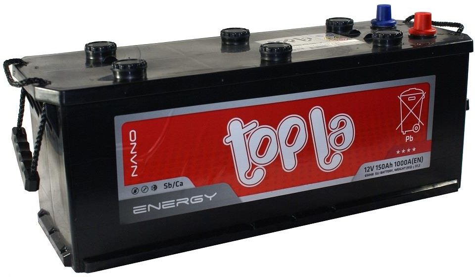 Topla Akumulator 150Ah 1000A Energy Cargo Mac110 164912 65048 - Opinie ...