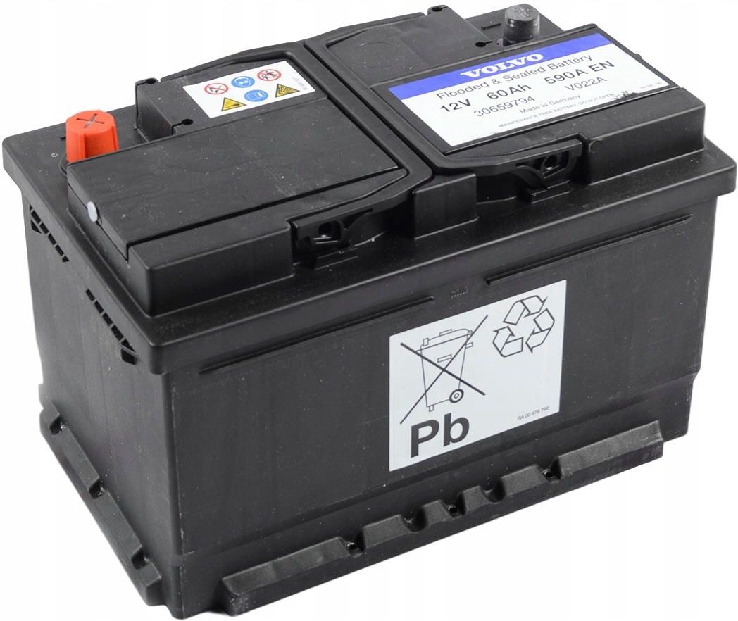 Volvo Oe C30 S40 V50 Akumulator Oryginal 590A 60Ah 30659794 - Opinie i ceny na Ceneo.pl