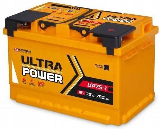 Megatex Akumulator Ultra Power 12V 75Ah 760A 18 45Kg Up 1 75 - Opinie i ...