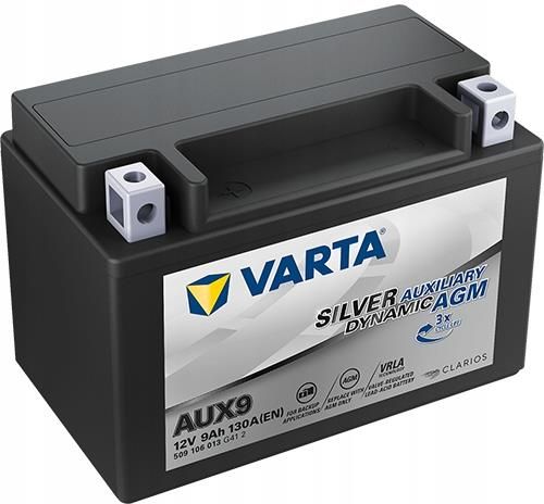 Varta Akumulator 12V 9Ah 130A Agm Auxiliary L Plus Aux509106013 ...