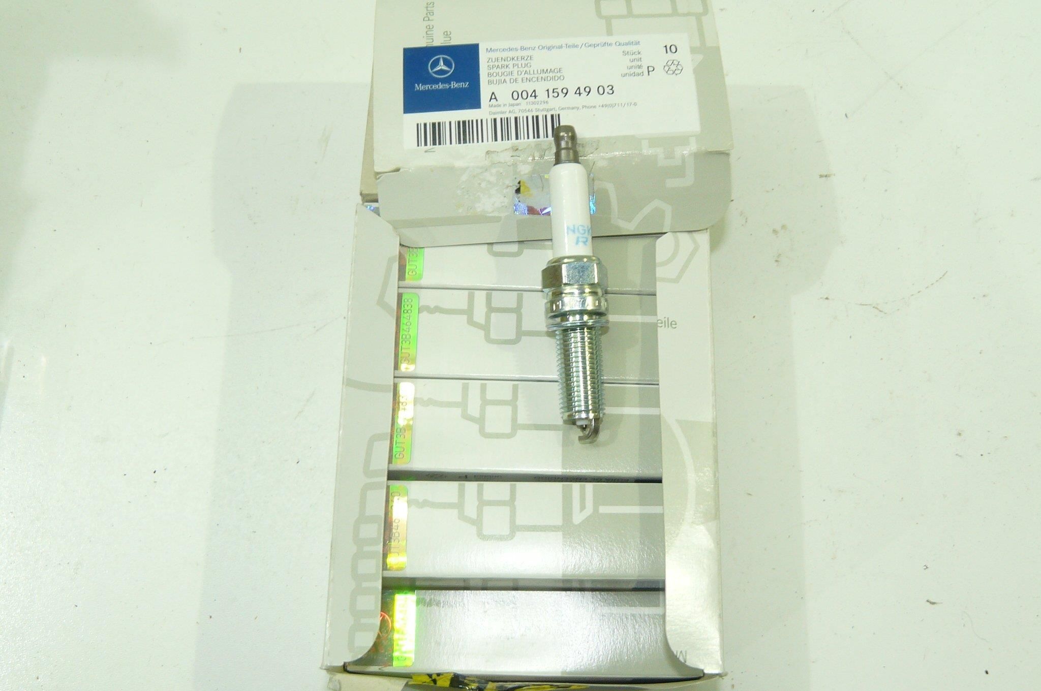 Świeca samochodowa Ngk Mercedes Kompressor 211 Oryginał 0041594903 ...