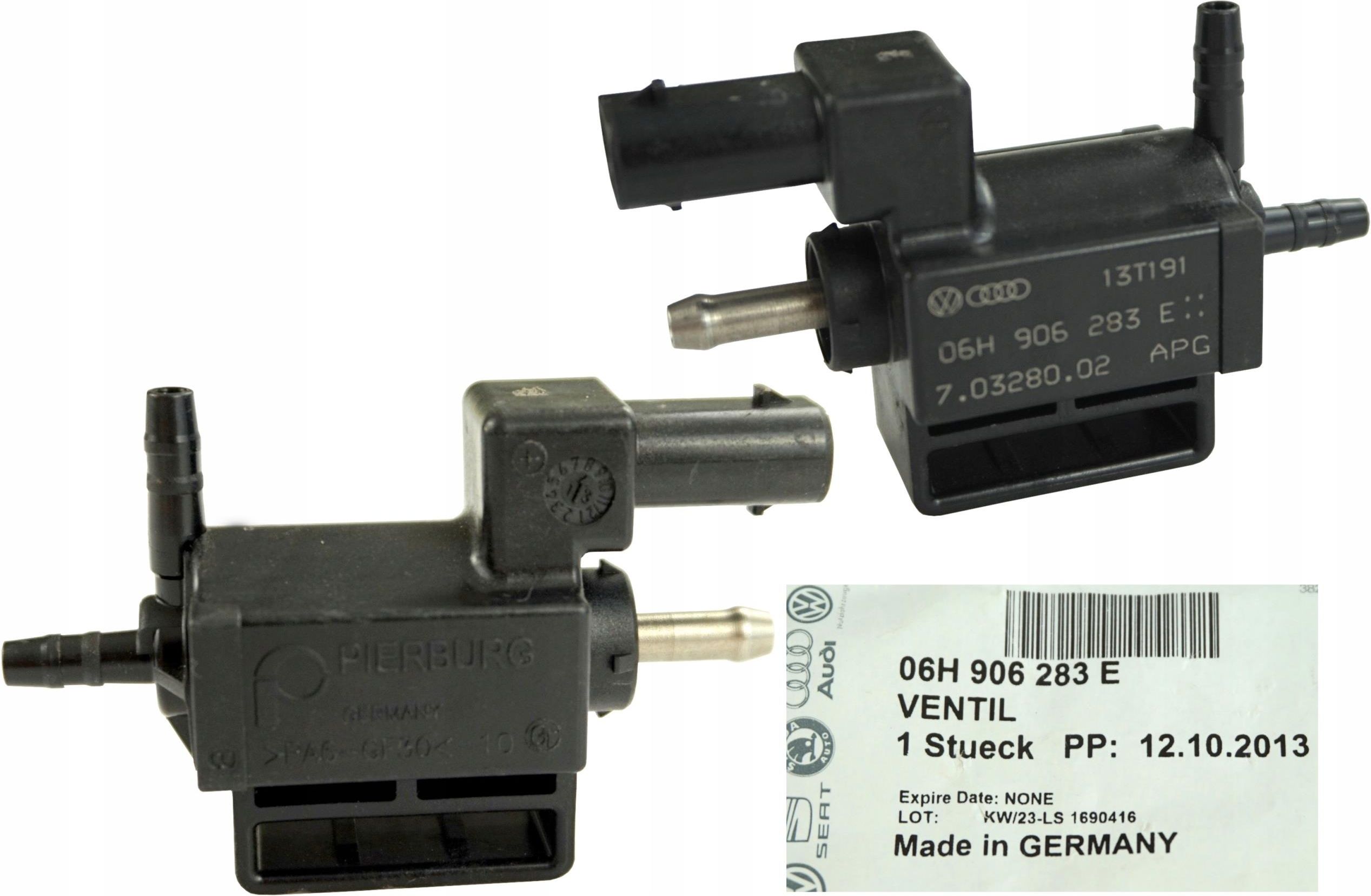 Volkswagen Oe Zawór Elektrozawór Vw Audi 1 8 2 0 Tfsi 40 45 06H906283E ...