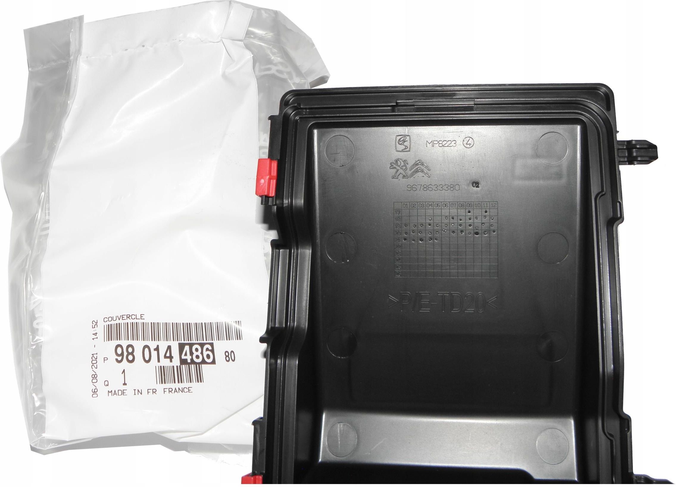 Citroen Oe Pokrywa Skrzynki Bezpieczników Berlingo 9801448680 - Opinie ...