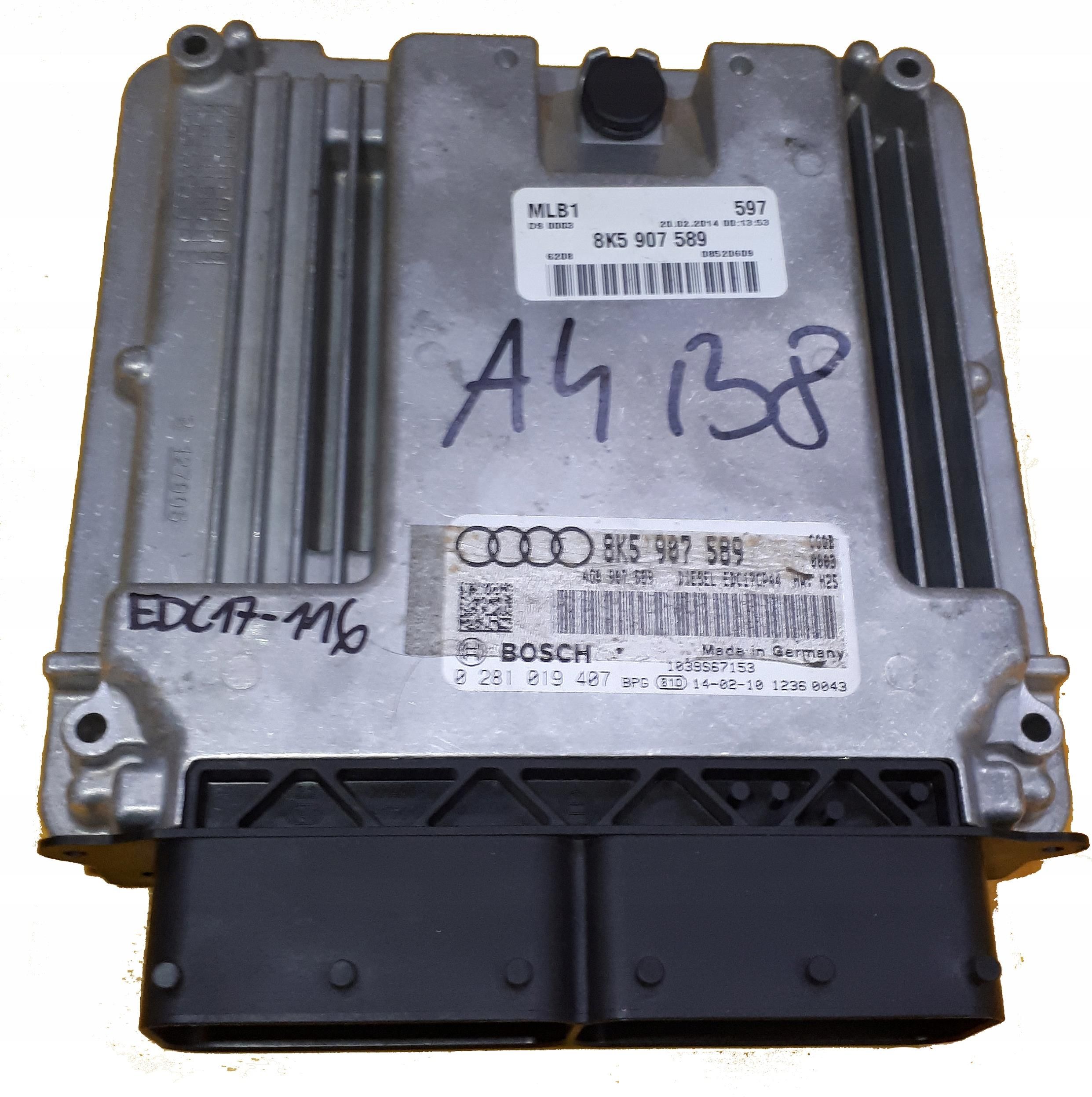 Bosch Ecu Audi A4 Q5 3 0 0281019407 8K5907589 - Opinie i ceny na Ceneo.pl