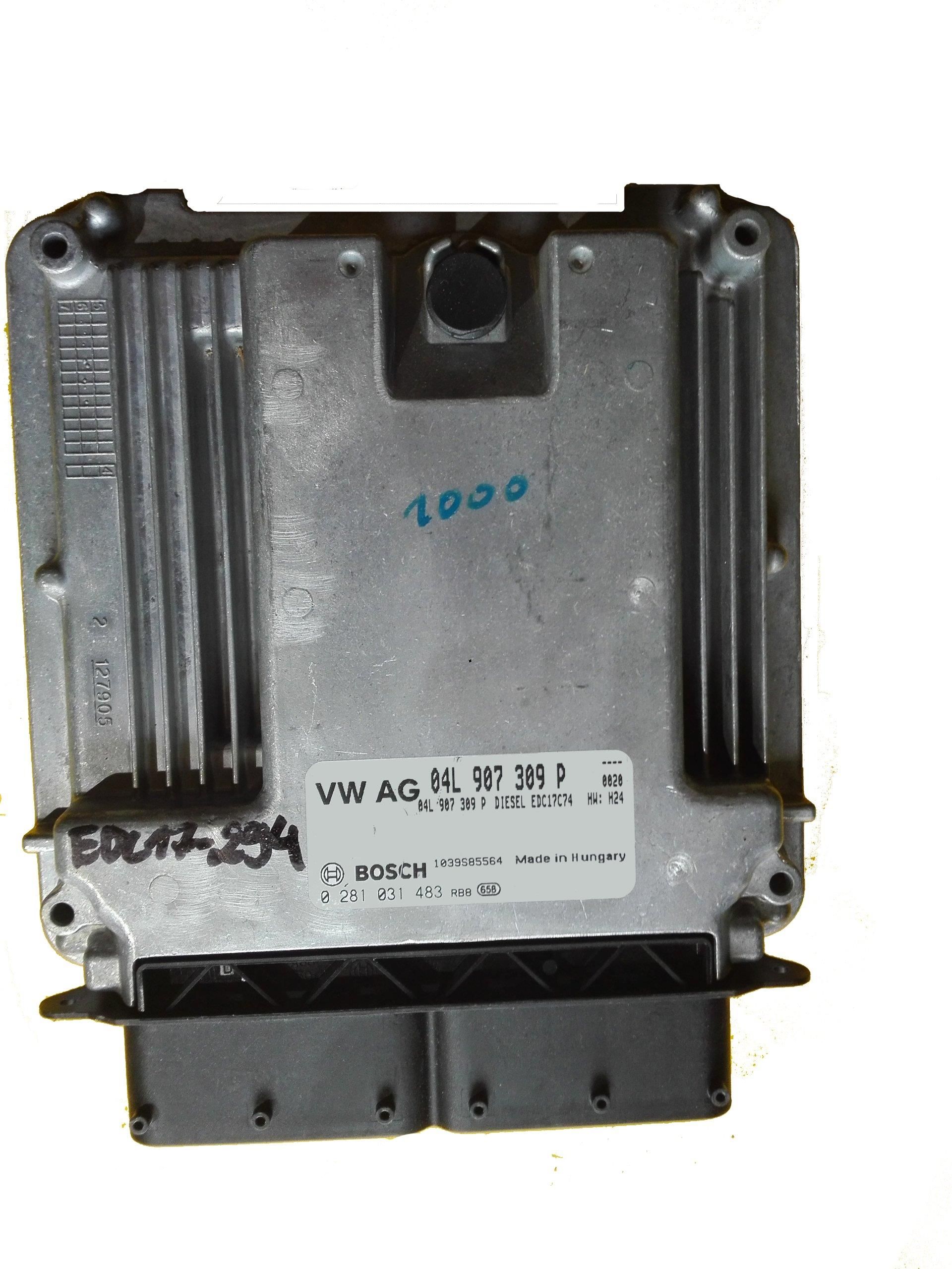 Bosch Ecu Vw Golf Vii 1 6 Tdi 0281031483 04L907309P - Opinie i ceny na ...