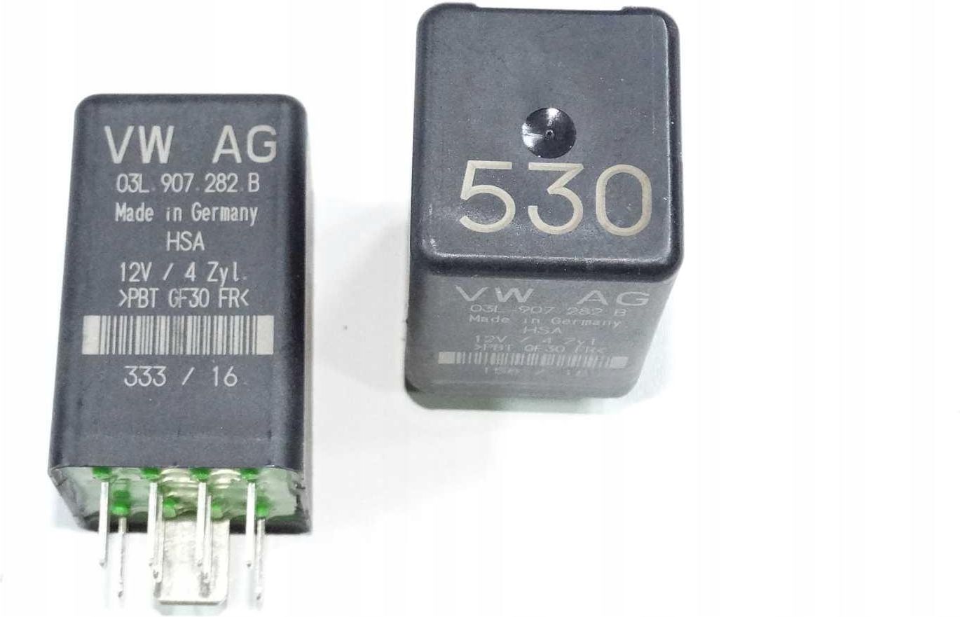 Volkswagen Oe Audi Vw Przekaźnik Świec Żarowych 530 03L907282B 03L 907 ...