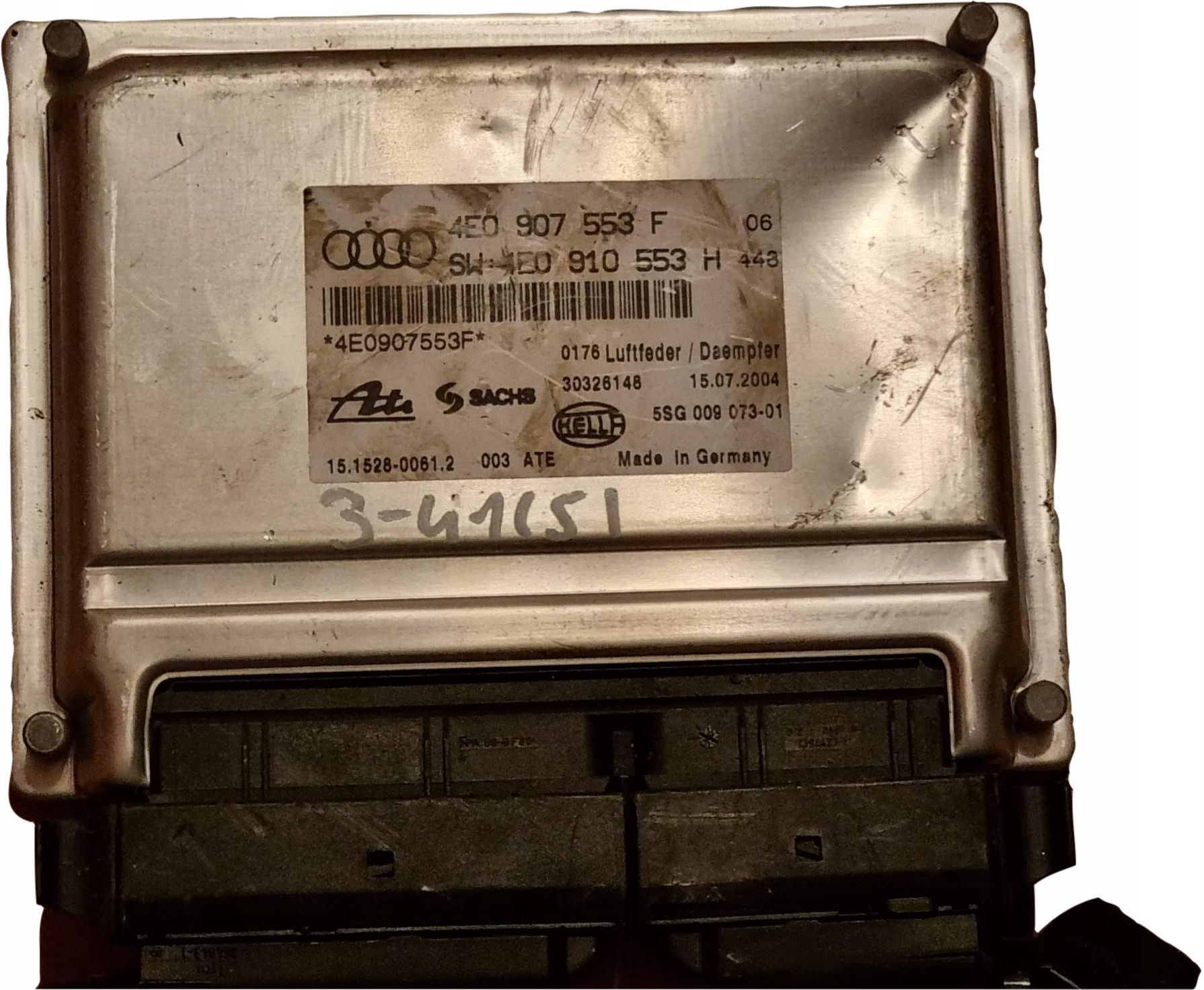 Bosch Ecu Audi A8 4E0910553J 4E0907553F - Opinie i ceny na Ceneo.pl