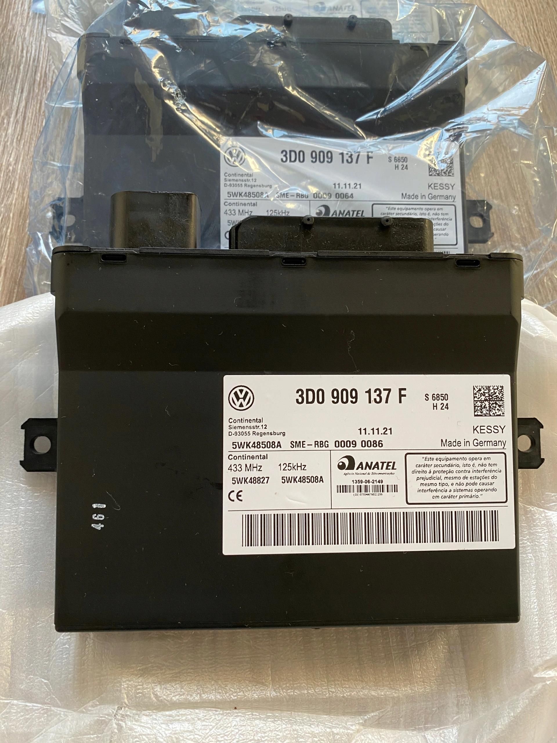 Wyposażenie elektryczne Volkswagen Oe Kessy Phaeton 3D0909137F ...