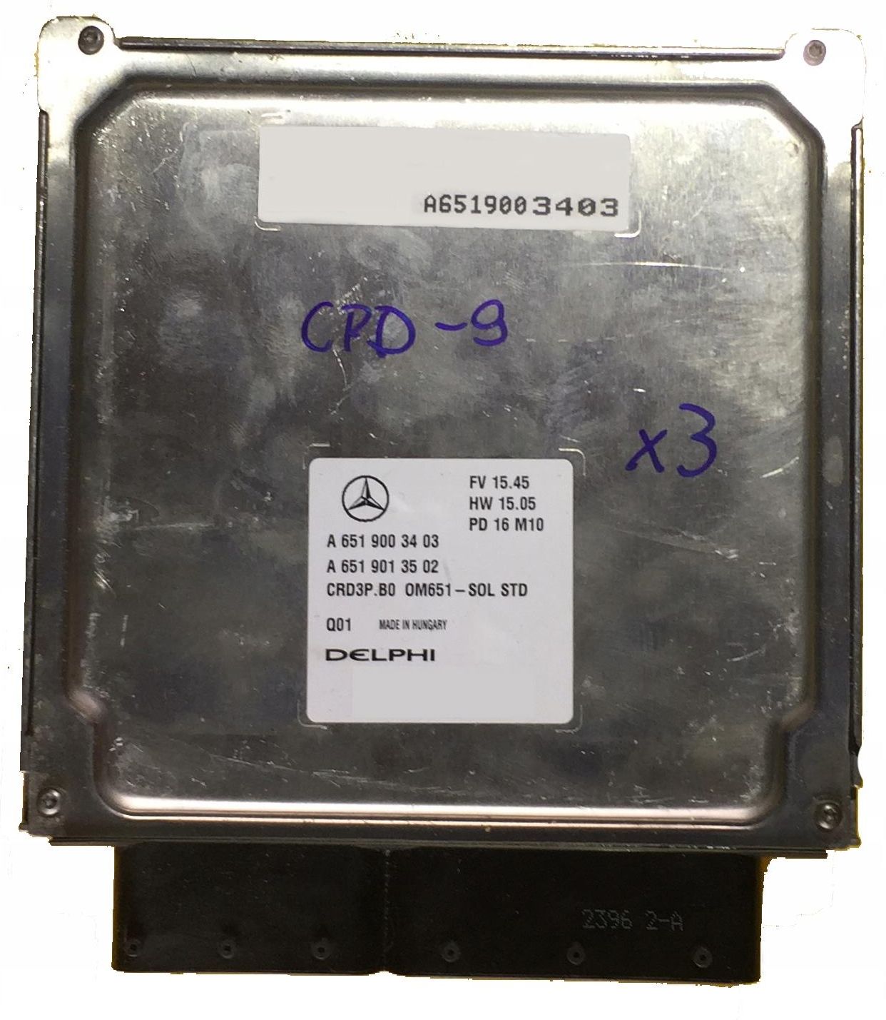 Delphi Ecu Mercedes Sprinter 2 2 A6519013502 A6519003403 - Opinie i ...