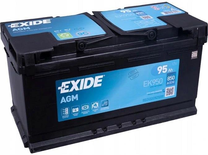 Exide Akumulator Agm 95Ah 850A Agm95Ss - Opinie i ceny na Ceneo.pl