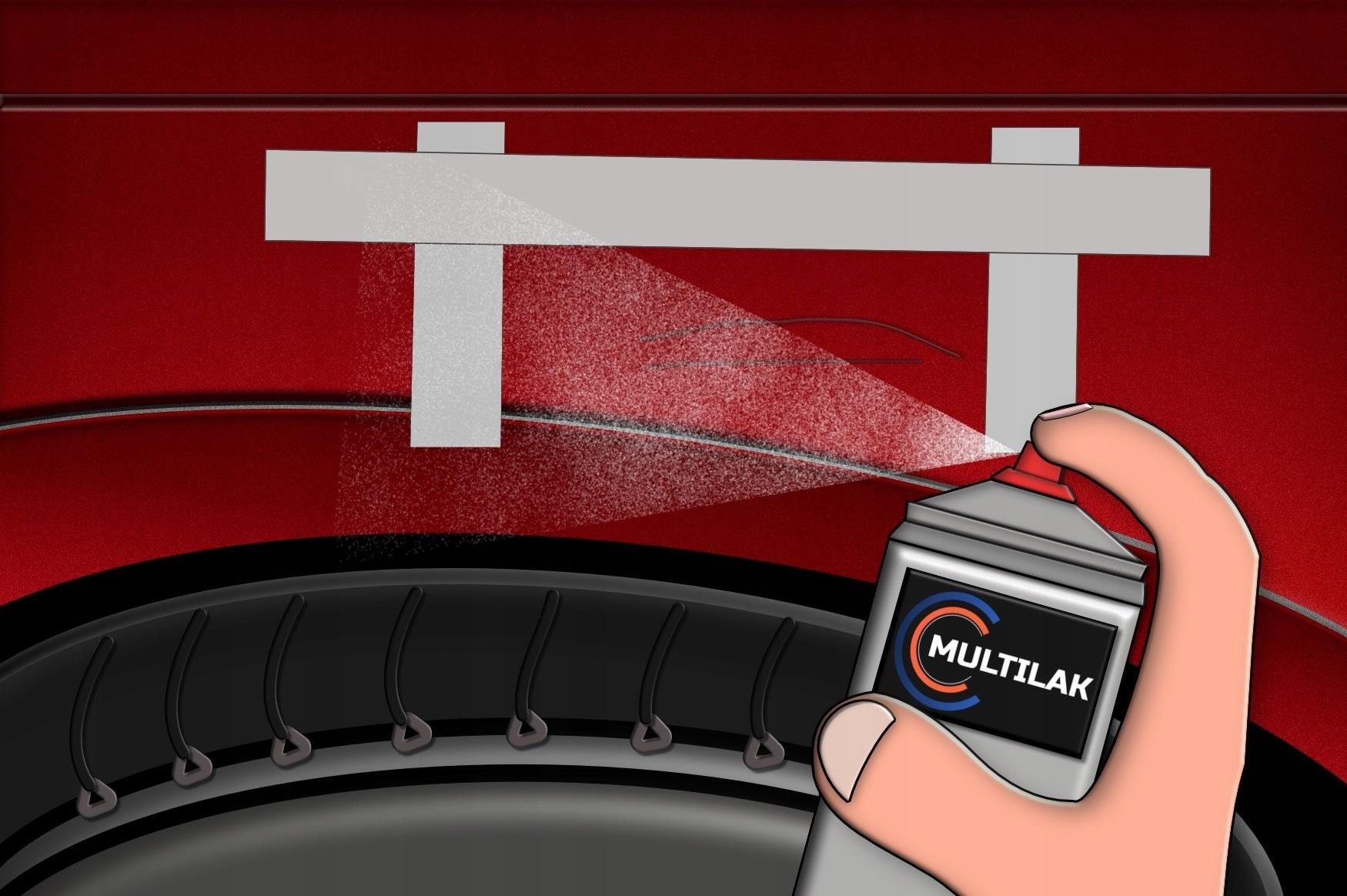 Multilak Lakier Spray Iveco Ic194 400Ml Aerozol - Opinie i ceny na Ceneo.pl