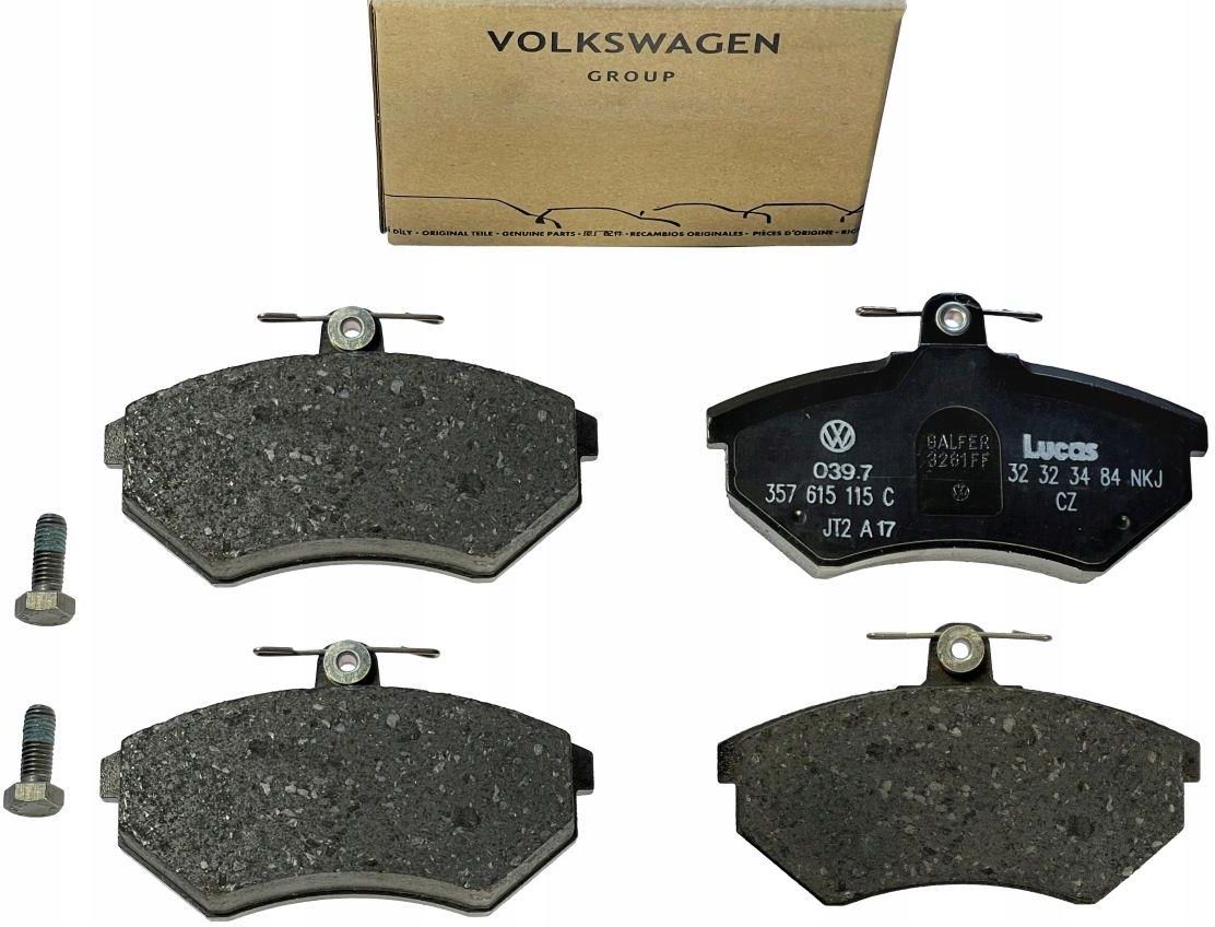 Klocki hamulcowe Volkswagen Oe Klocki Hamulcowe Przednie Audi 80 90 100 ...