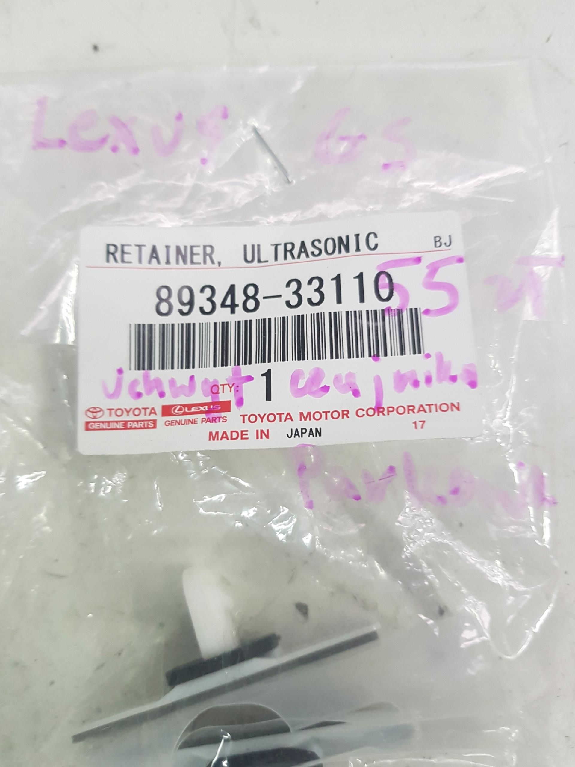 Czujniki parkowania Lexus Oe Uchwyt Czujnika Parkowania Lexus Gs 89348 ...