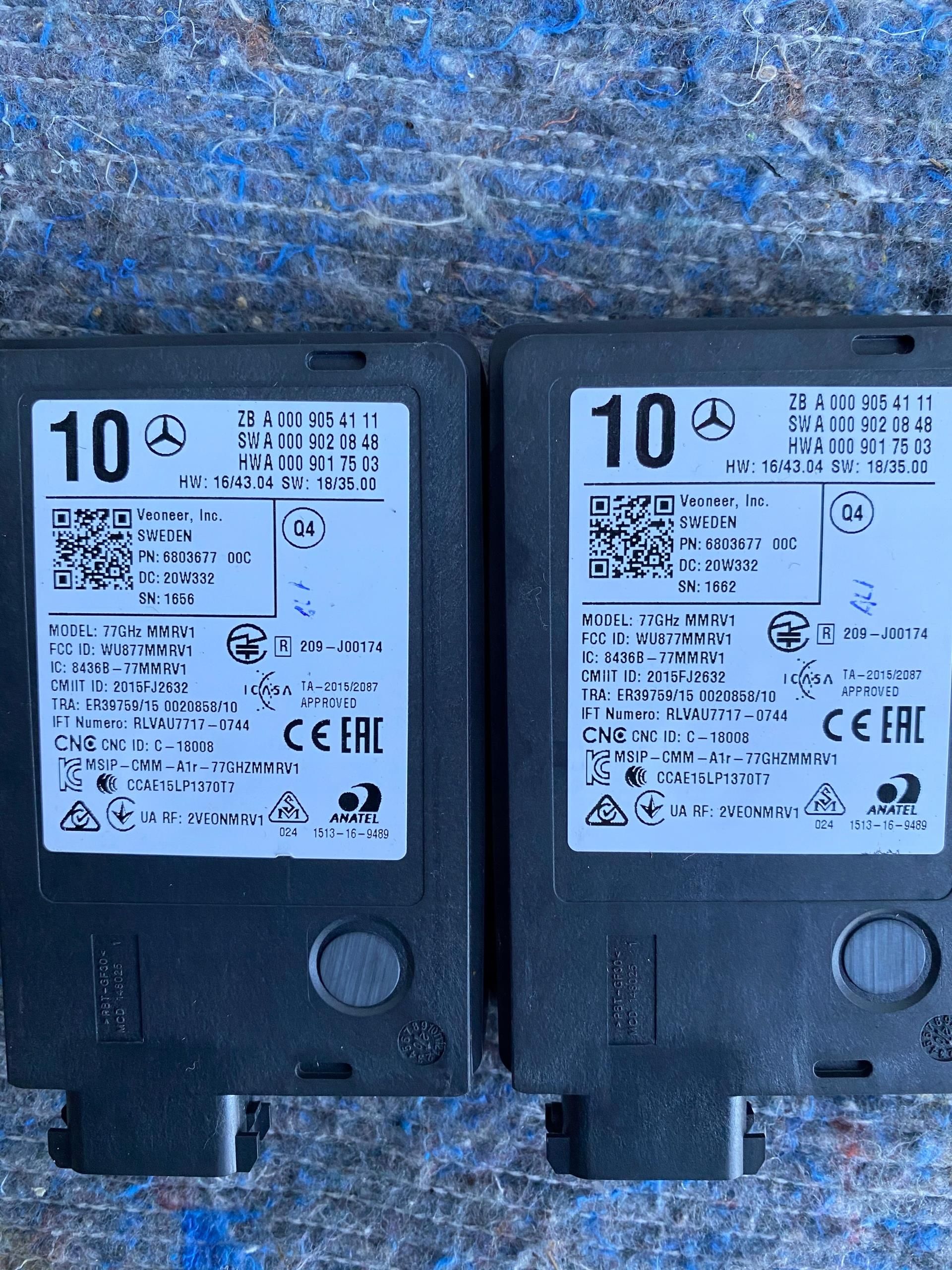 Czujniki parkowania Mercedes Benz Oe Mercedes Radar Czujnik Sensor ...