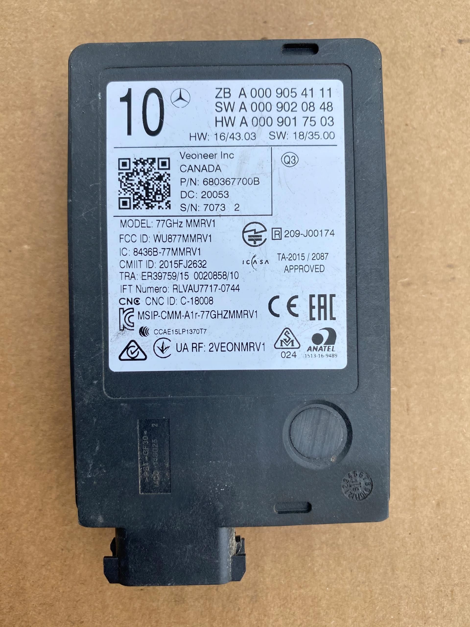 Czujniki parkowania Mercedes Benz Oe Mercedes Radar Sensor Kamera Tył ...