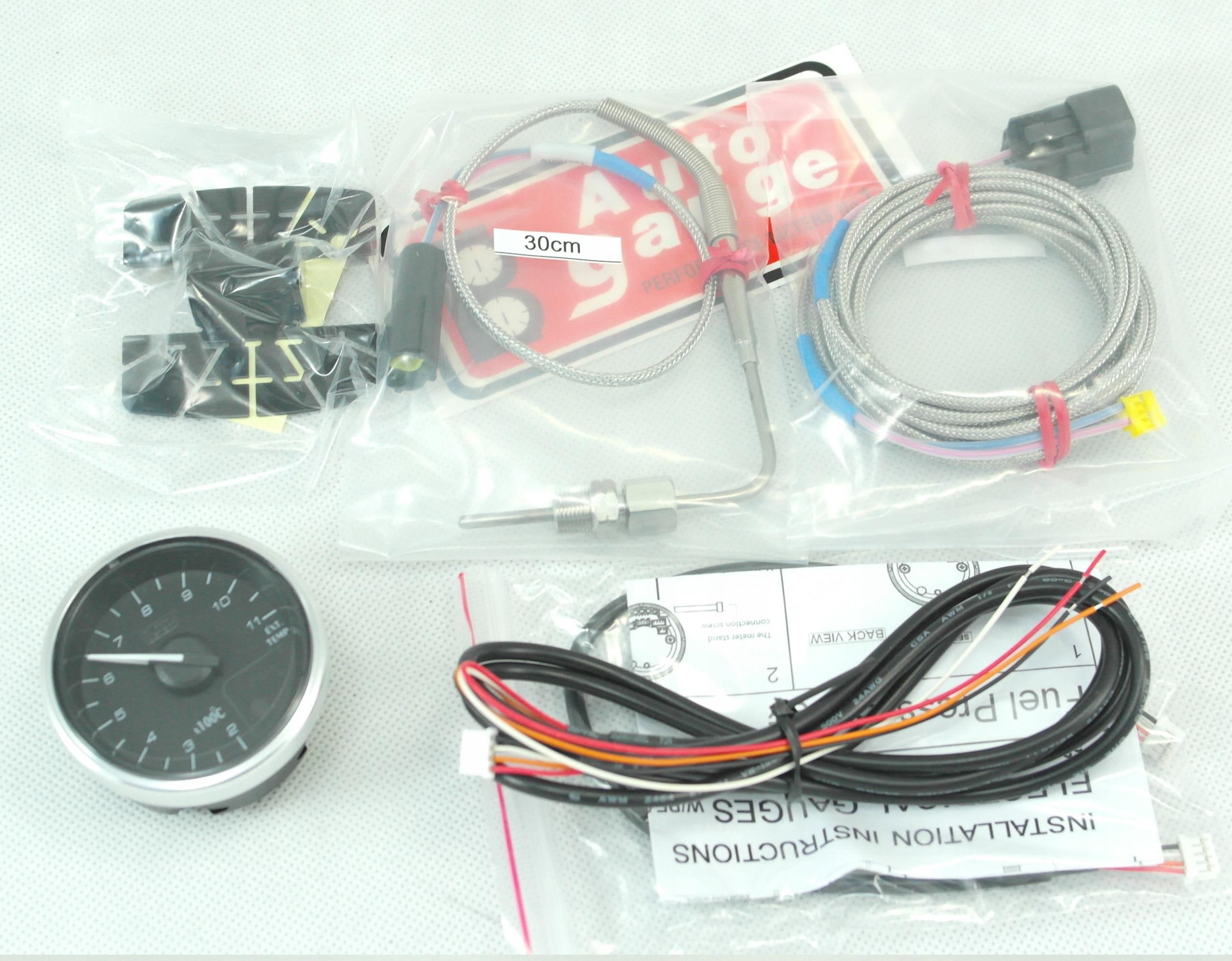 Auto Gauge Wskaźnik Temperatury Spalin Egt Ag Premium 60Mm Agegtcl60 ...