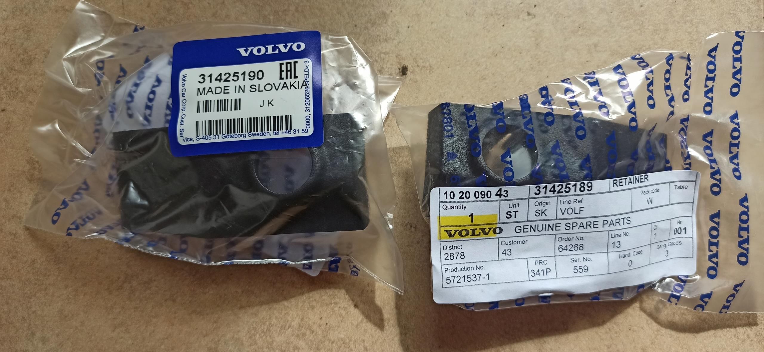 Czujniki parkowania Volvo Oe Volvo Xc60 Ii Mocowanie Czujnika ...