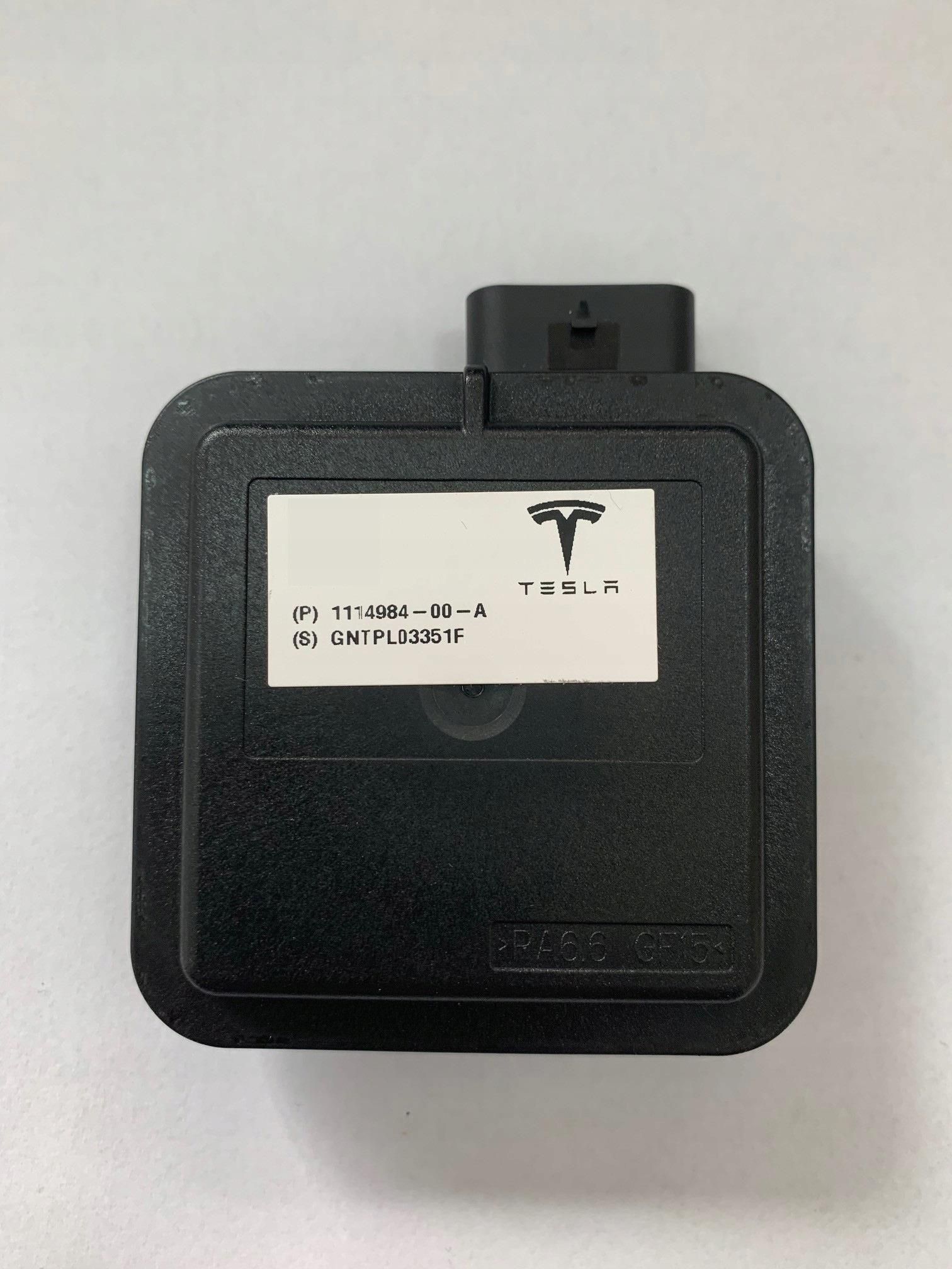 Wyposażenie elektryczne Tesla Model 3 Moduł Homelink 1114984 00 A ...