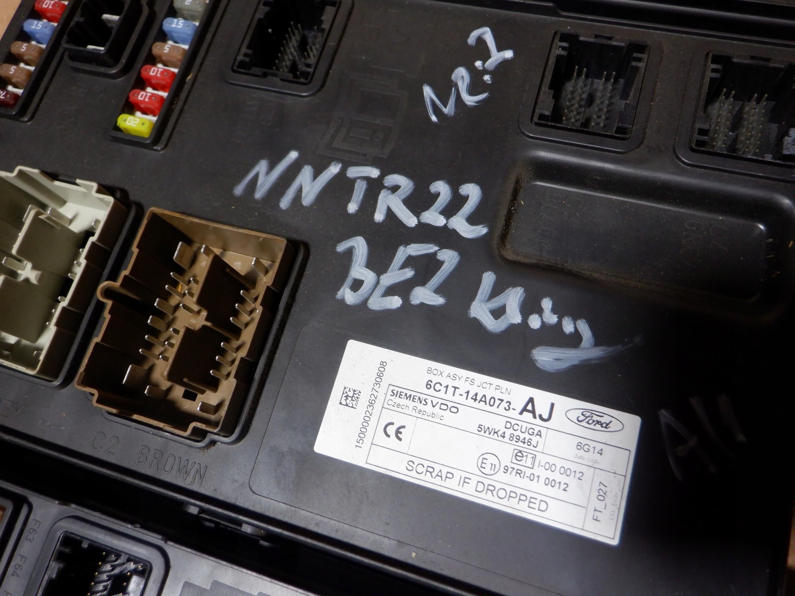 Wyposażenie elektryczne Ford Oe Moduł Bcm Bsi Transit Mk7 2 2 Tdci 6C1T ...