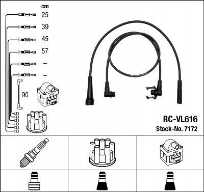 Ngk Przewody Zapło Renault Volvo R9 1 7 R11 Rc Vl616 - Opinie i ceny na ...