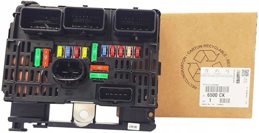 Peugeot Oe 307 Skrzynka Bezpieczników Bsm 6500Ck 6500 Ck - Opinie i ...