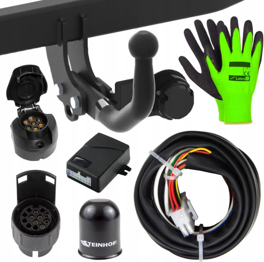 Hak holowniczy Steinhof Hak Holowniczy Kia Rio 4 Iv Yb Htb Moduł 7 Pin ...