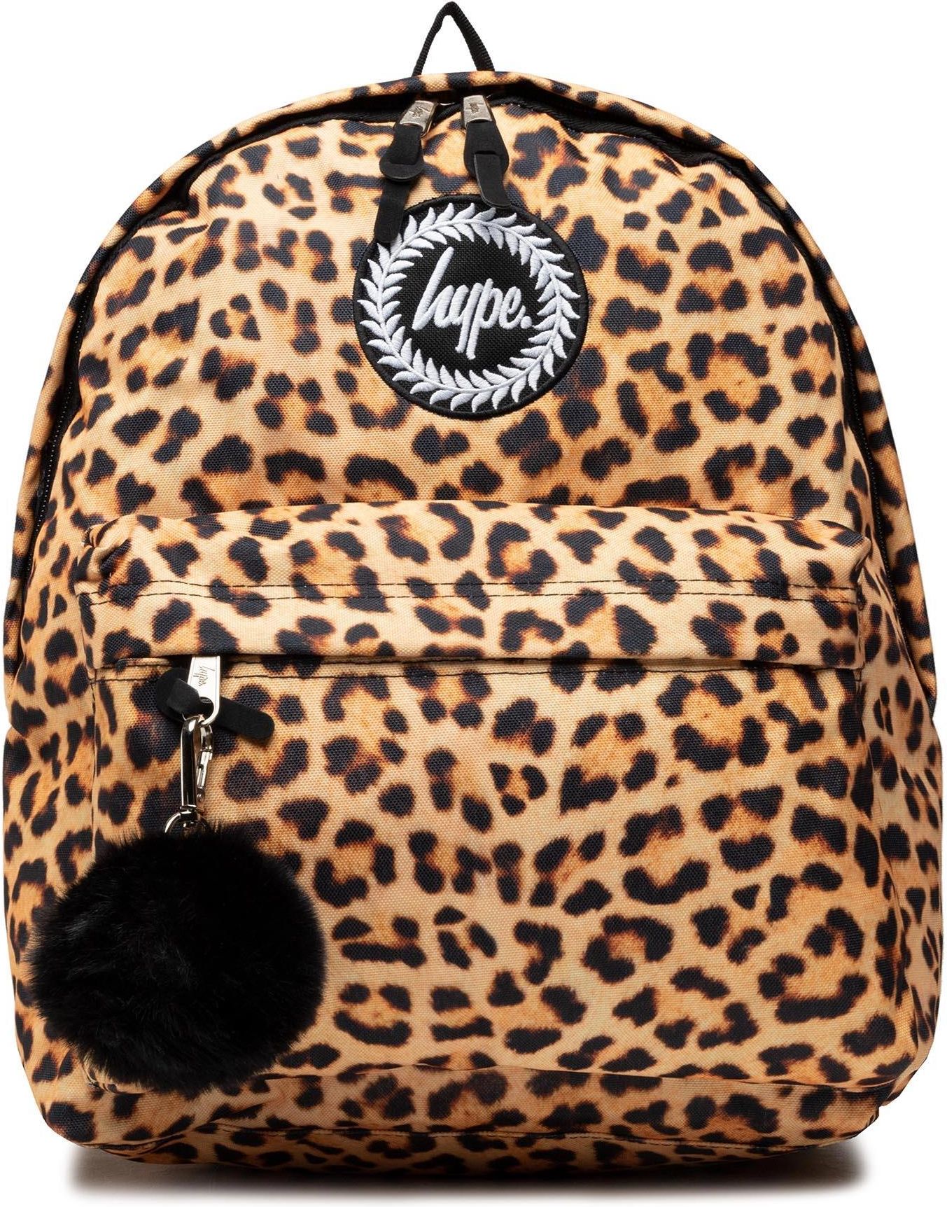 Hype Plecak Leopard Pom Backpack Bts19001 Orange - Szkolny plecak ...