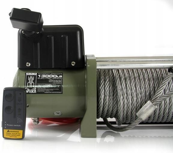 Mar Pol Wyciągarka Spider Winch 13000 Lbs 6T Stalowa - opinie i ceny na ...