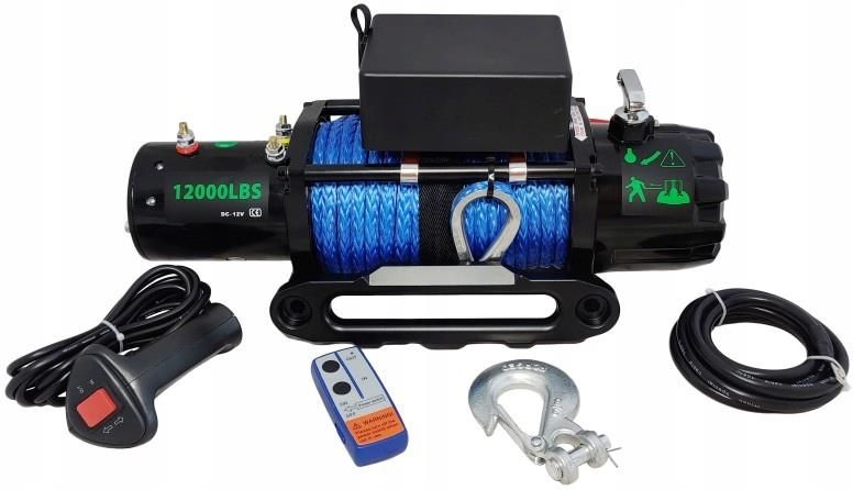 Powerwinch Wyciągarka Elektryczna 12000 12V Lina Syntetyczna - opinie i ...