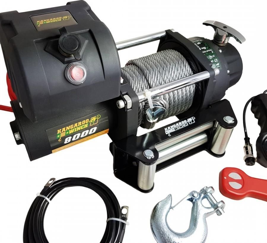 Kangaroo Winch Wyciągarka Elektryczna Kangaroowinch 8000 Lbs 12V ...