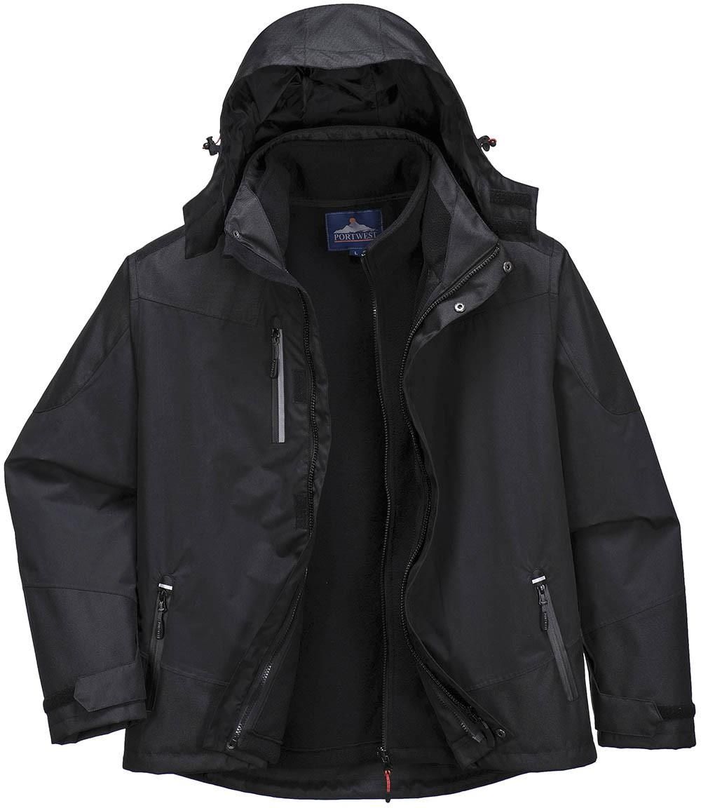 Un Kurtka Ocieplana 3W1 S553 Czarna S - Ceny i opinie - Ceneo.pl