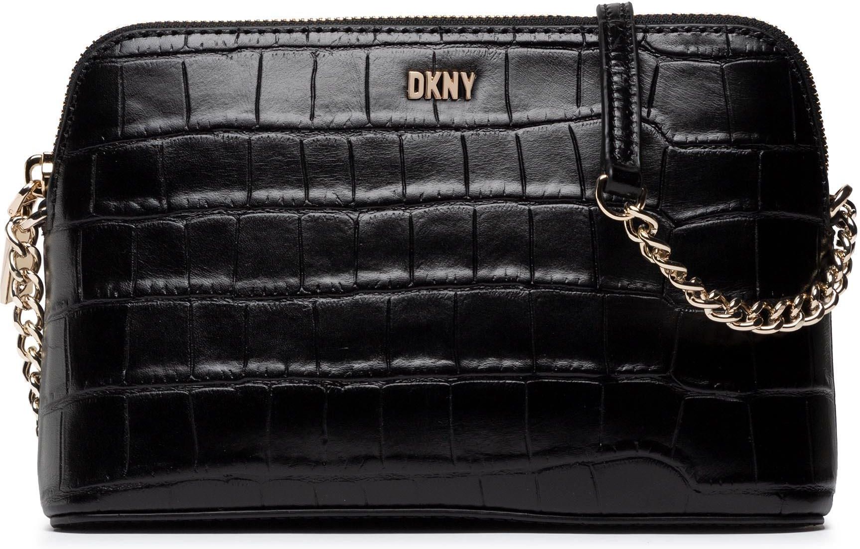 Torebka DKNY - Bryant Dome Crossbody R23EP655 Black/Gold BGD - Ceny i opinie - Ceneo.pl