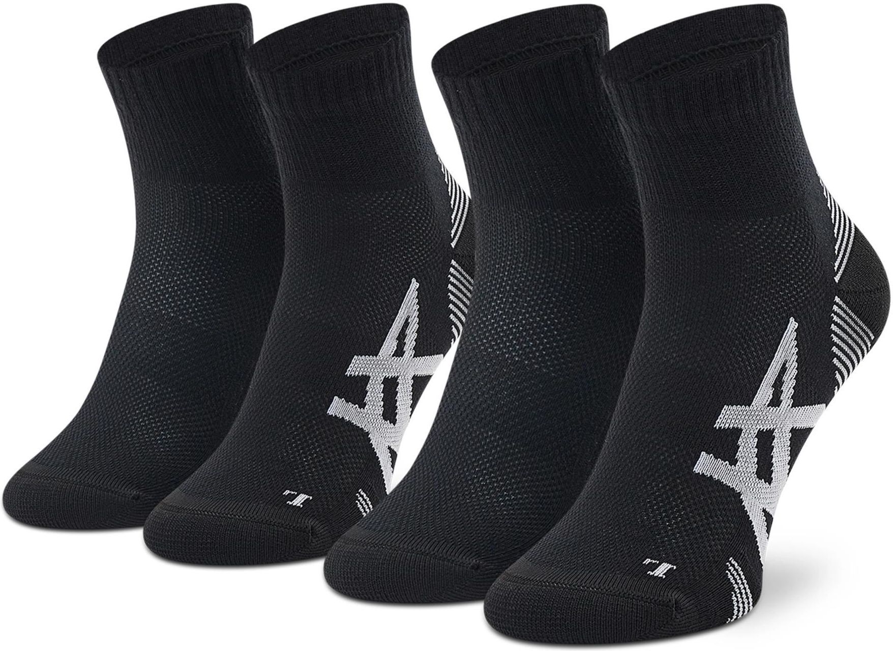 Zestaw 2 par wysokich skarpet unisex ASICS - Cushion 3013A800 ...