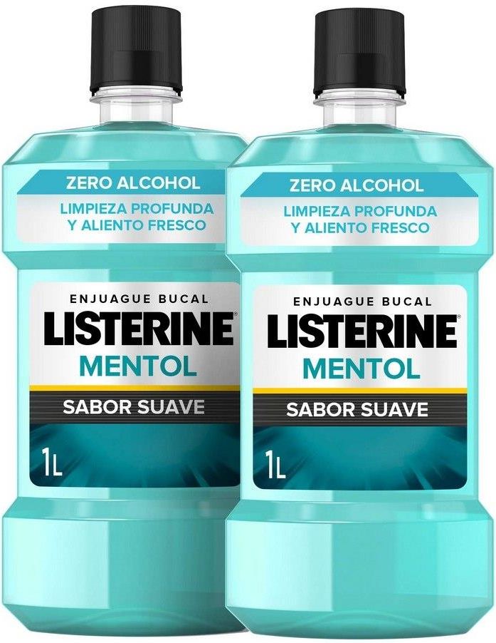 Listerine Zero Mentol 2 x 1000 ml - Opinie i ceny na Ceneo.pl