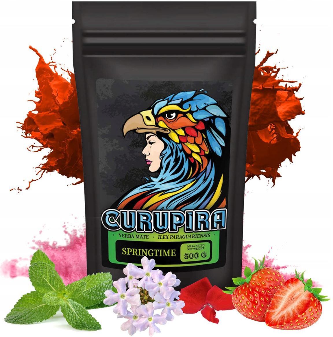 Herbata Yerba Mate Curupira Strawberry Baraja 500 G - Ceny i opinie ...