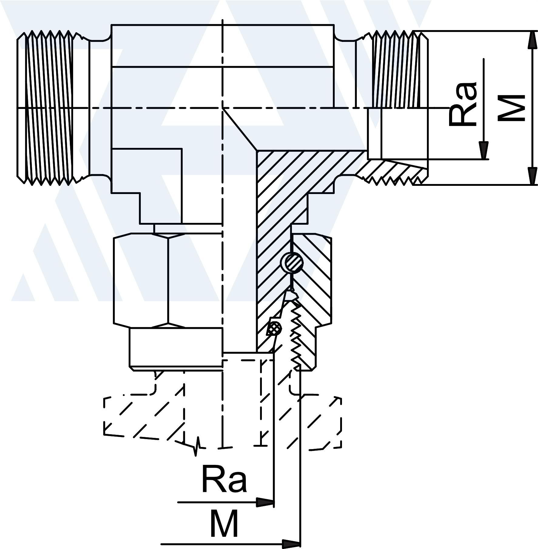 Złącze Hydrauliczne Trójnik M16 10L Z Nakrętką Bab - Ceny i opinie ...