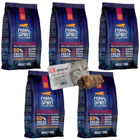 Karma Primal Spirit Wilderness 5X1Kg - Ceny i opinie - Ceneo.pl