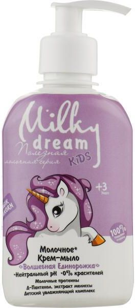 Milky Dream Kremowe Mydło Magiczny Jednorożec Kids 250Ml - Ceny i ...
