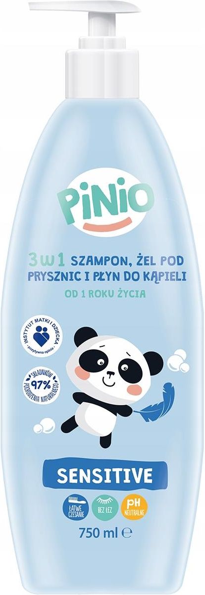 Pinio Kids 3W1 Szampon Żel Płyn Do Kąpieli 750Ml - Ceny i opinie - Ceneo.pl
