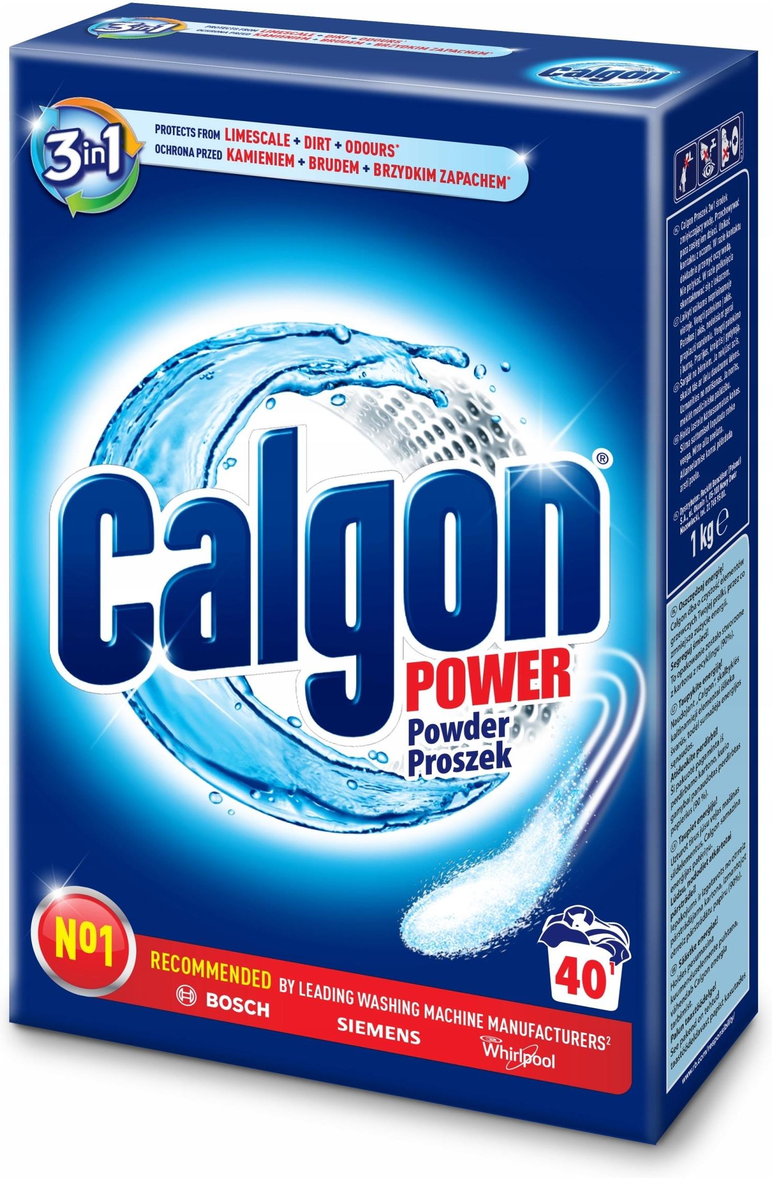 Calgon 3W1 Proszek Odkamieniacz Do Pralki 4Kg - Opinie i ceny na Ceneo.pl