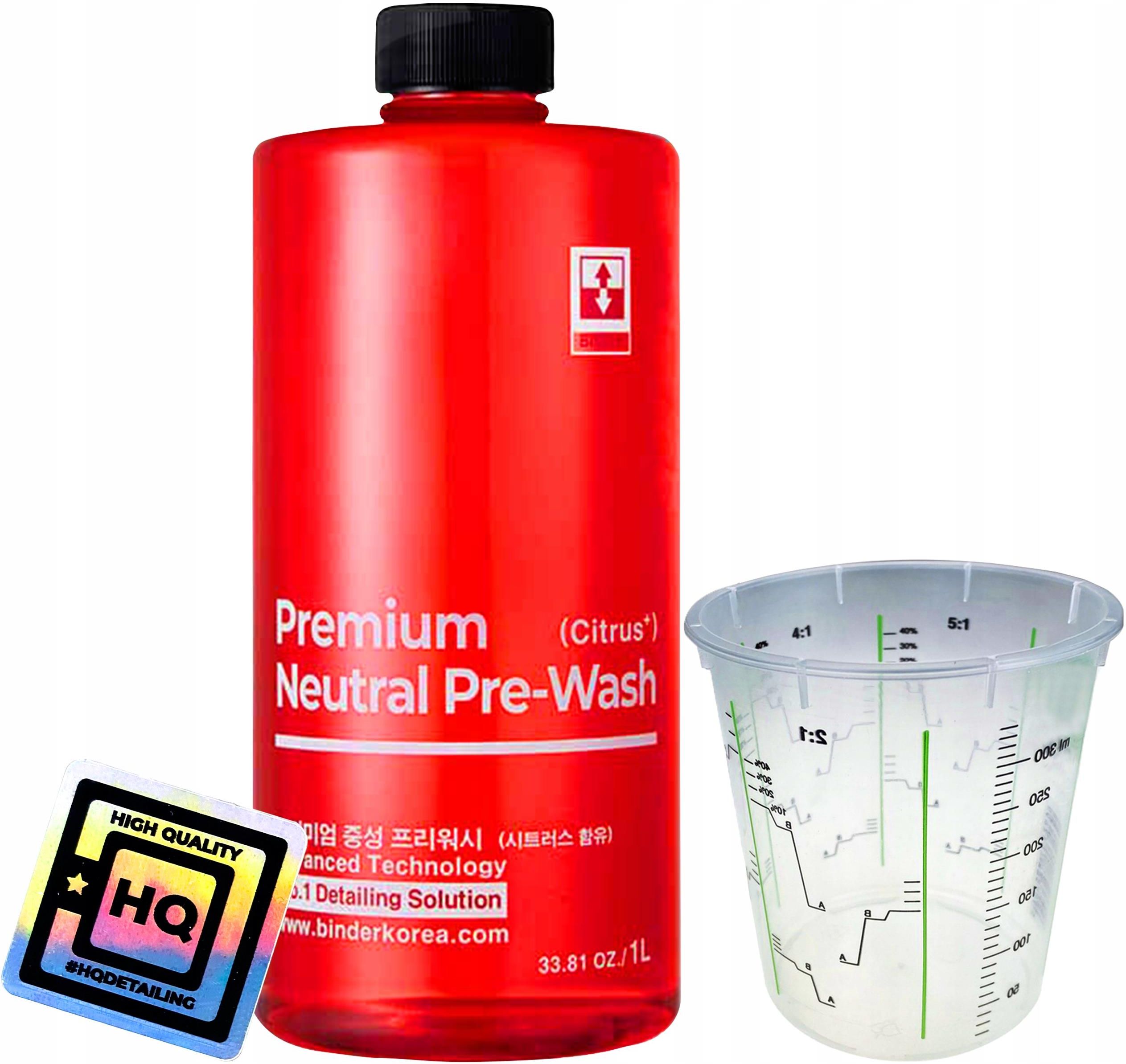 Binder Premium Pre Wash Neutral Mycie Wstępne 1L - Opinie i ceny na ...