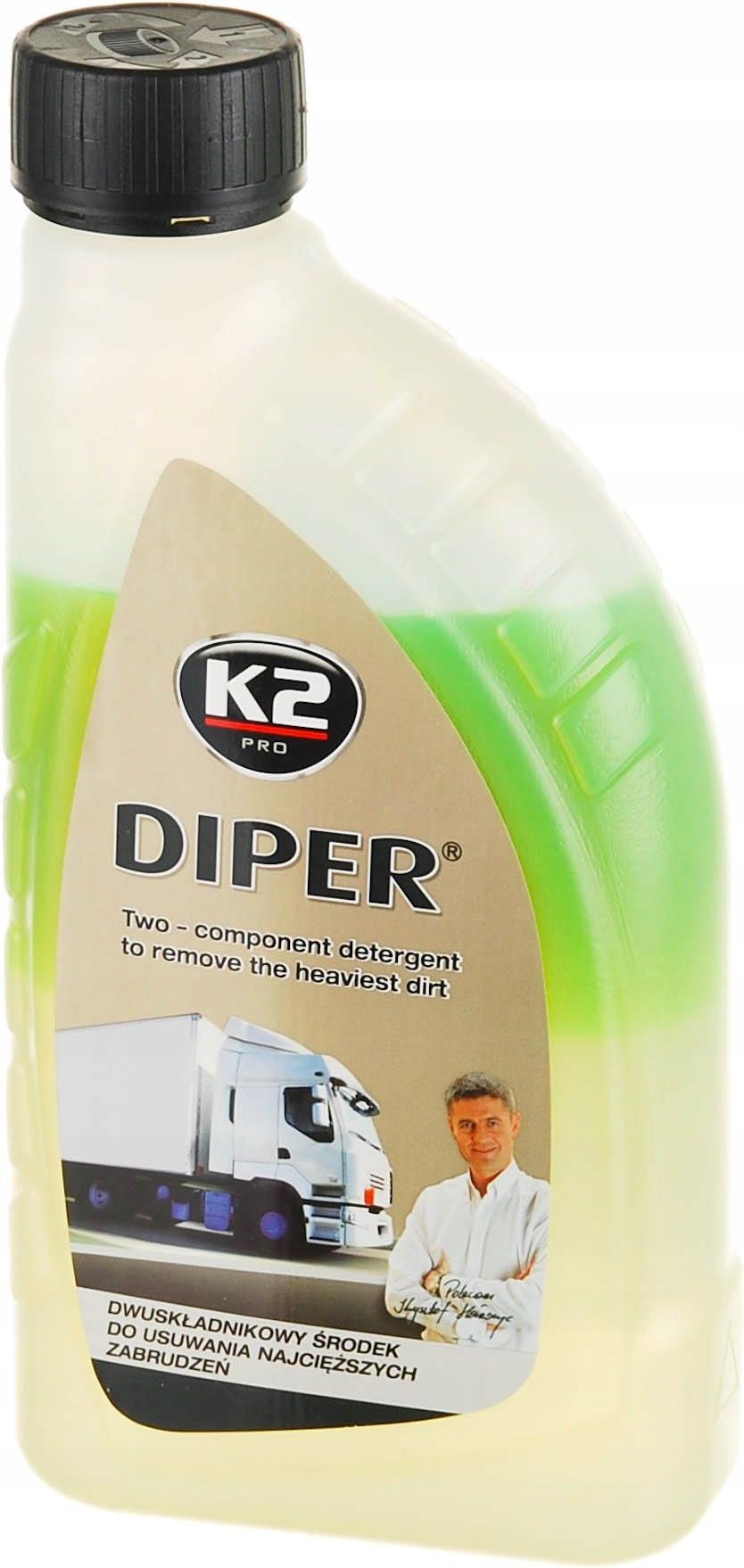 K2 Diper Dwuskładnikowa Silna Piana Aktywna 1L - Opinie i ceny na Ceneo.pl