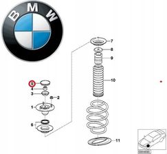 Bmw Oe Oe Osłona Zaślepka Amortyzatora Bmw E38 Z Aso Bmw31331090616Oe ...