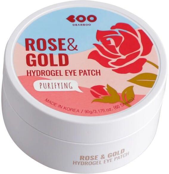 Dearboo Plastry Hydrożelowe Z Ekstraktem Róży I Złotem Purifying Hydrogel Eye Patch Rose & Gold ...