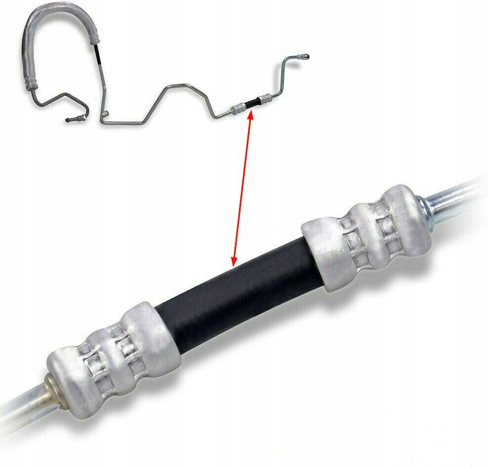 Qp Rurka Wąż Hydrauliczny Płyn Vw Polo Lupo Arosa 1.0 6N1422893J Plus ...