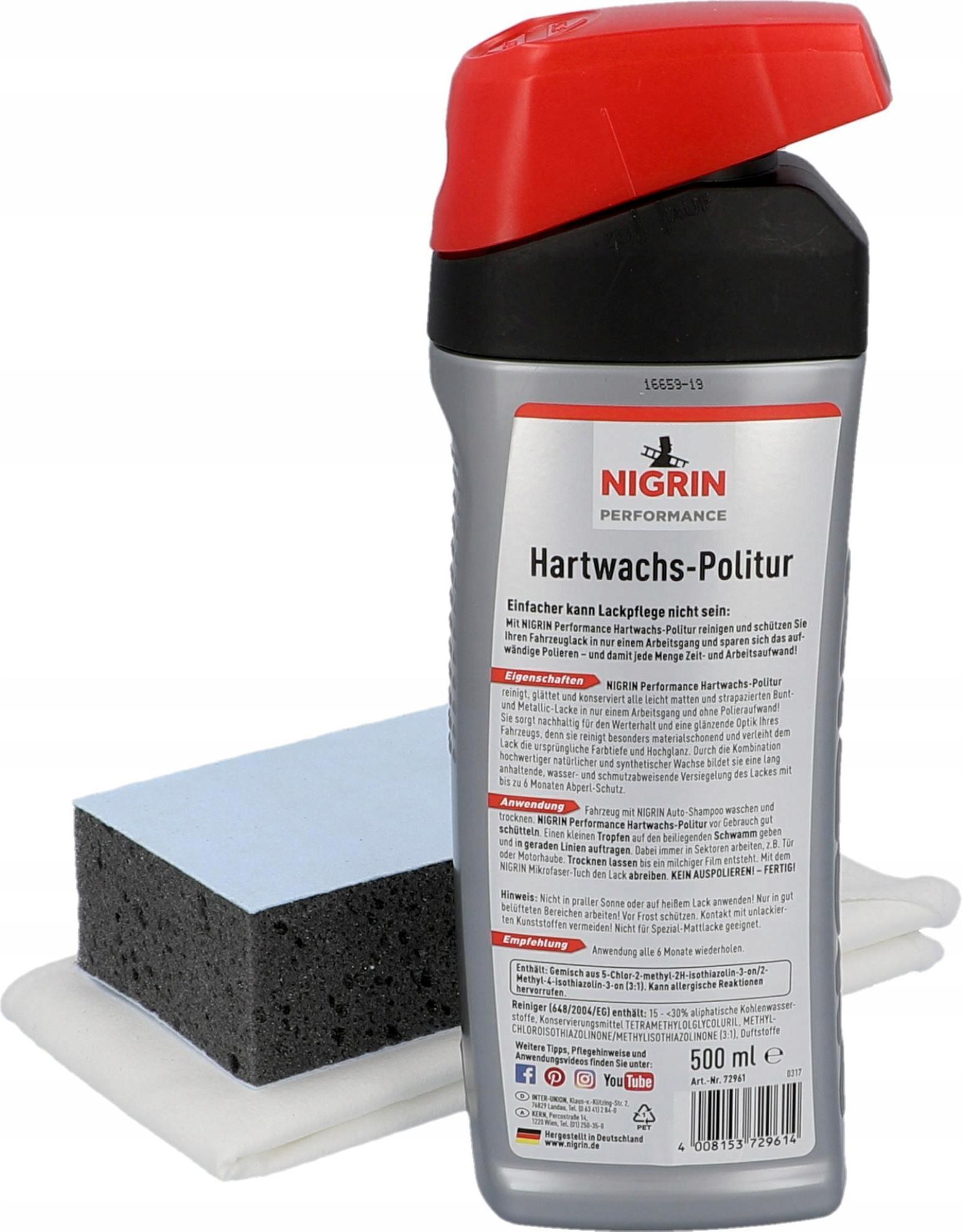 Nigrin Twardy Wosk Samochodowy Z Politurą 500Ml - Opinie i ceny na Ceneo.pl