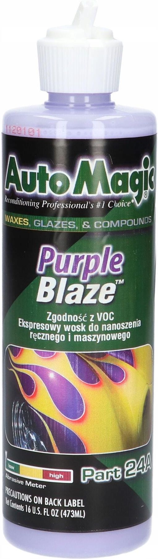 Auto Magic Automagic Usa Purple Blaze Wax 473ml Szybki Wosk - Opinie i ...